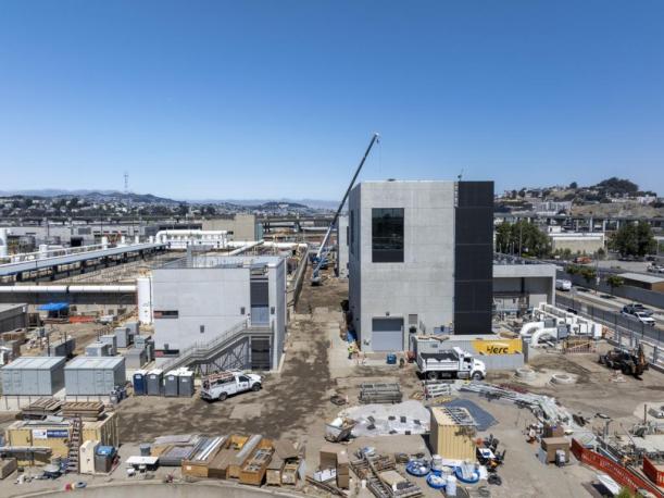 Construction at the Southeast Treatment Plant